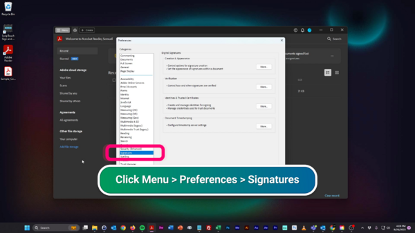 Install ScripTouch Adobe Reader Plugin and Signing a PDF on Windows ...
