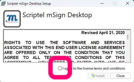 Installing Scriptel mSign Desktop Application - Scriptel Wiki