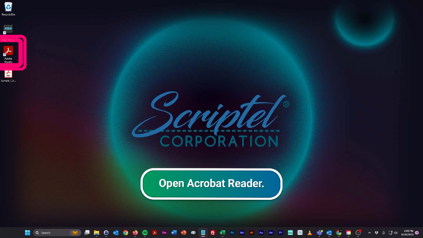 Install ScripTouch Adobe Reader Plugin and Signing a PDF on Windows - Scriptel Wiki
